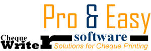 Lite Version - Pro & Easy Cheque Writer Software